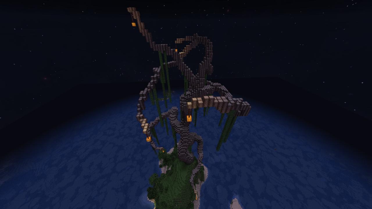 A Huge Willow Tree - Halloween 2013 Minecraft Map