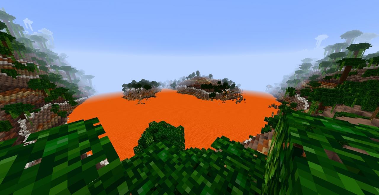 Red World Minecraft Map