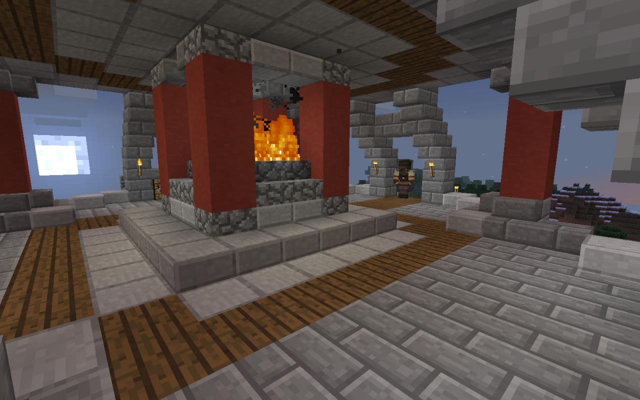 Fire Temple Minecraft Map