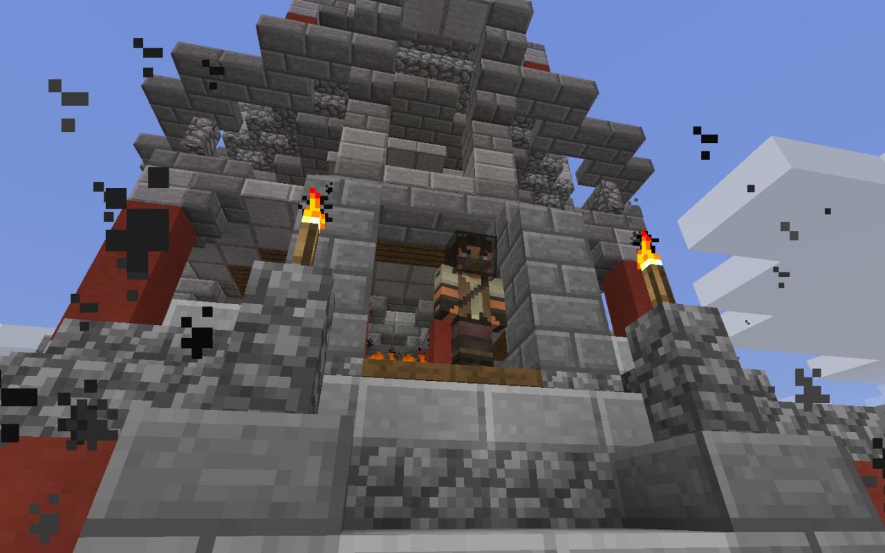 Fire Temple Minecraft Map