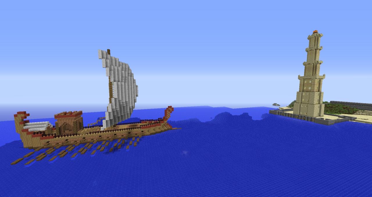 Greco-Roman City Minecraft Map