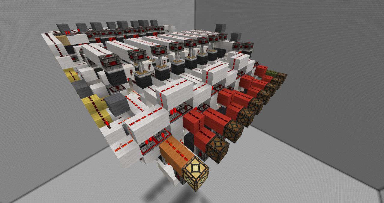 8 bit branching program counter Minecraft Map