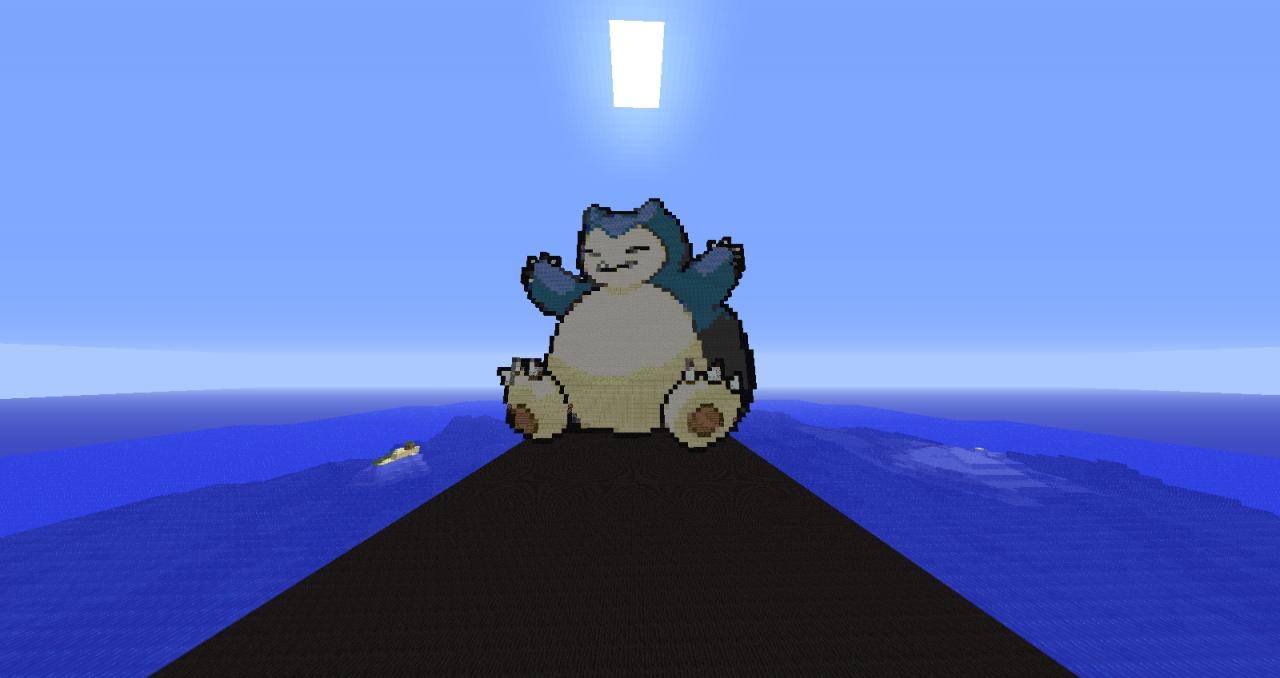 snorlax Minecraft Map