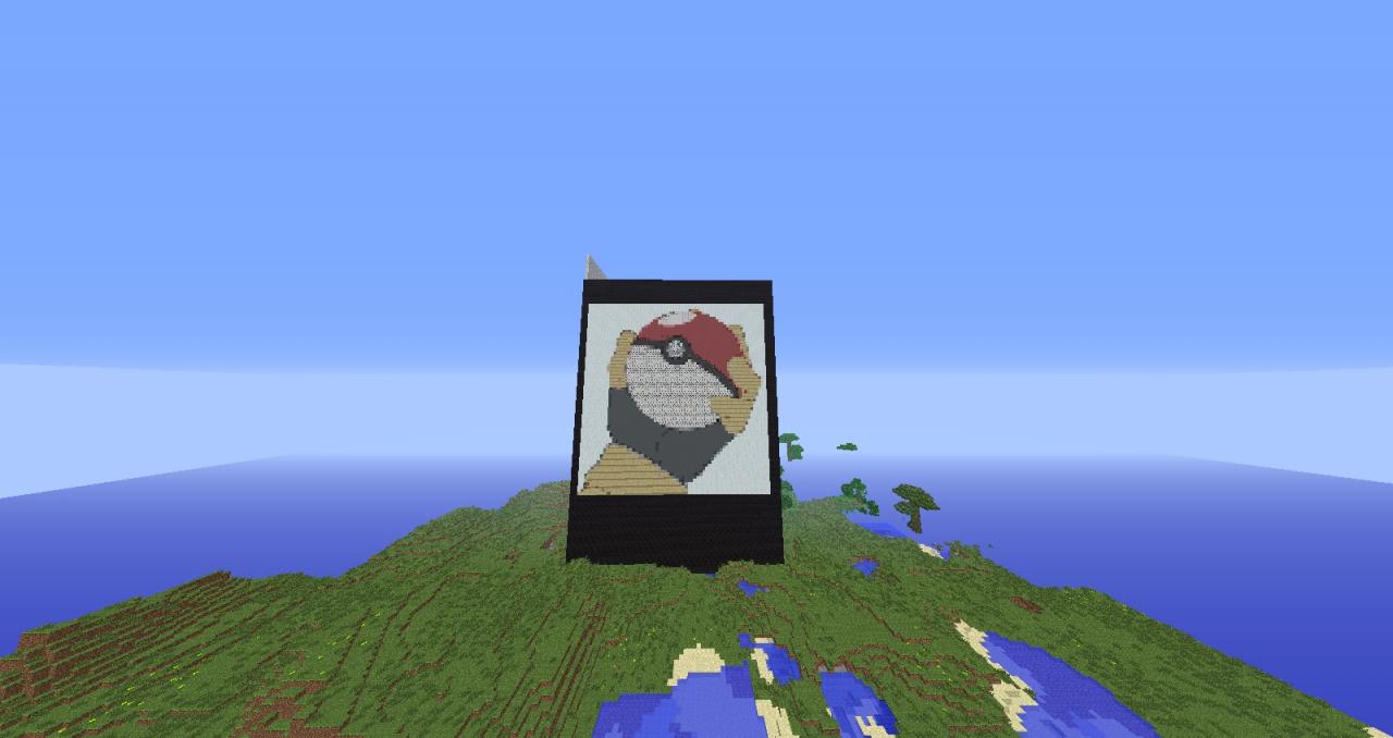 pokeball Minecraft Map