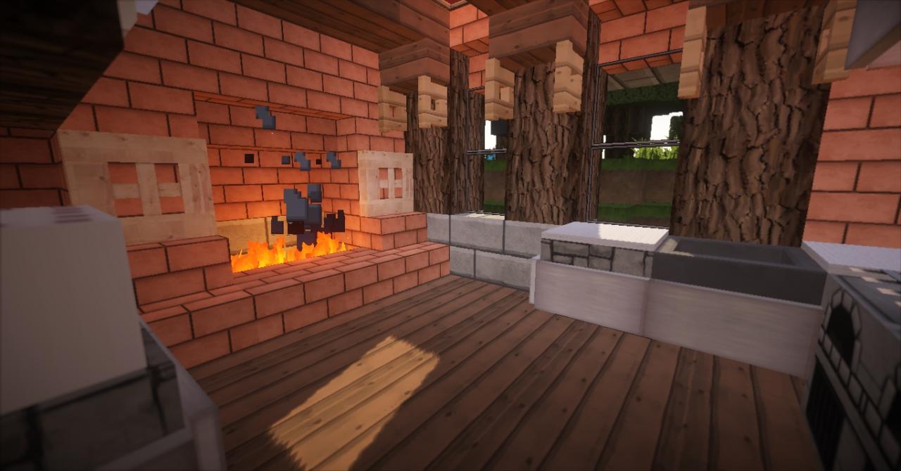 Large family house Minecraft Map