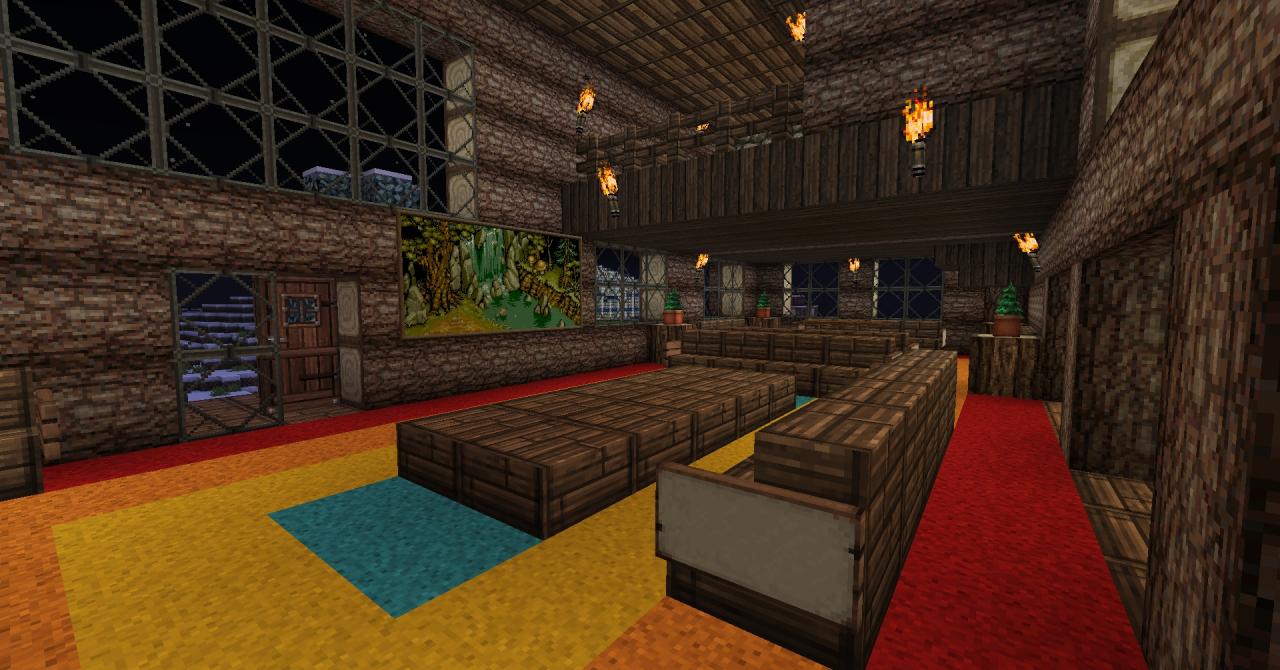 Frostite Forest Mansion Minecraft Map
