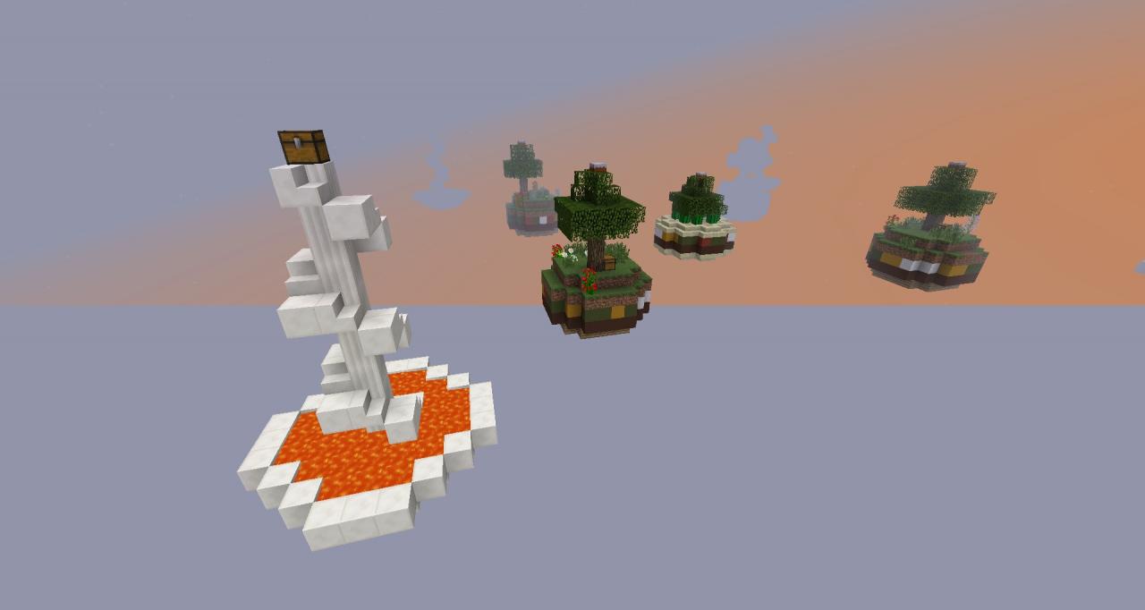 Sky Block Minecraft Map