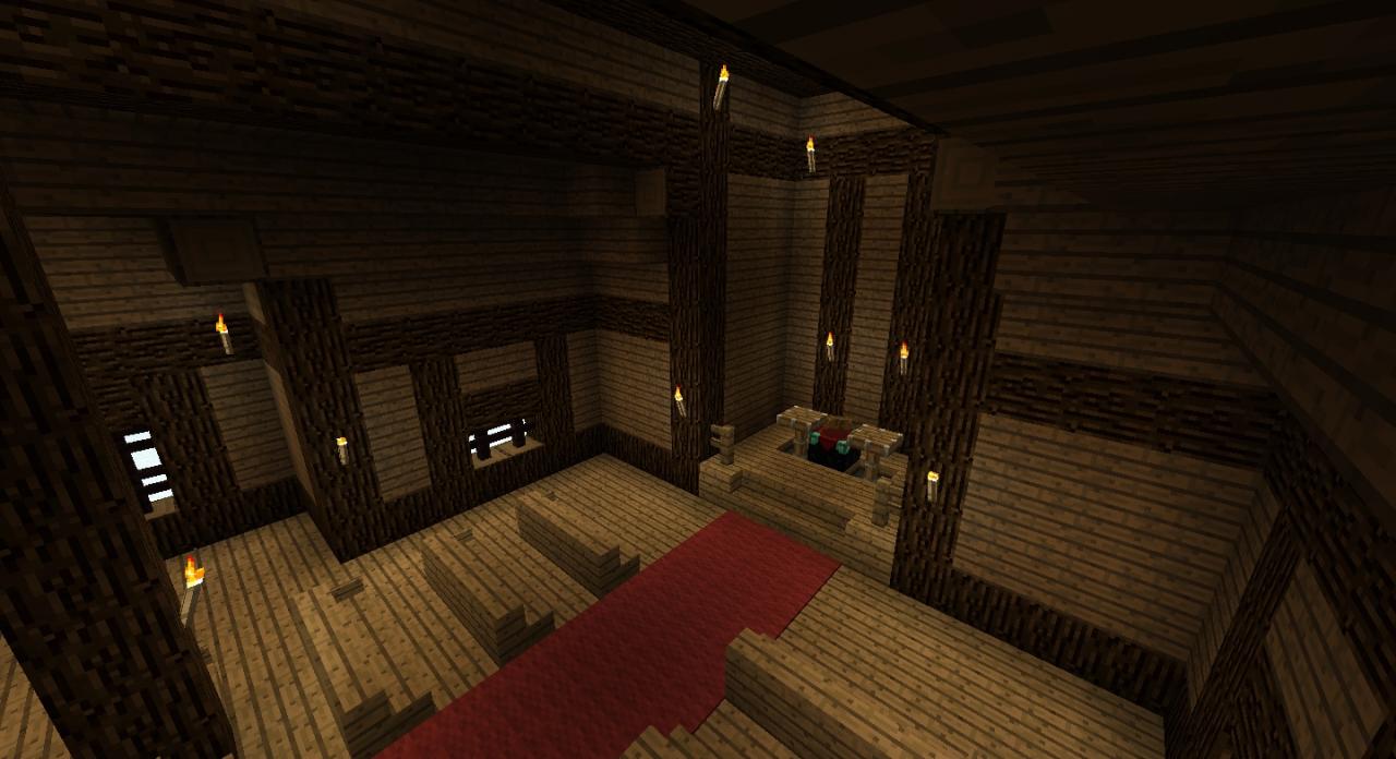 Norwegian Stave Church Minecraft Map