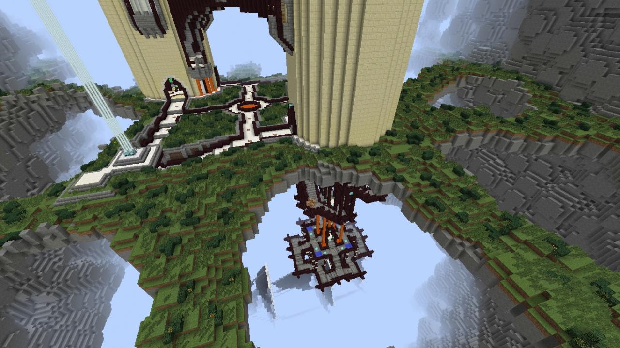 PVP MAP - Two Towers Minecraft Map