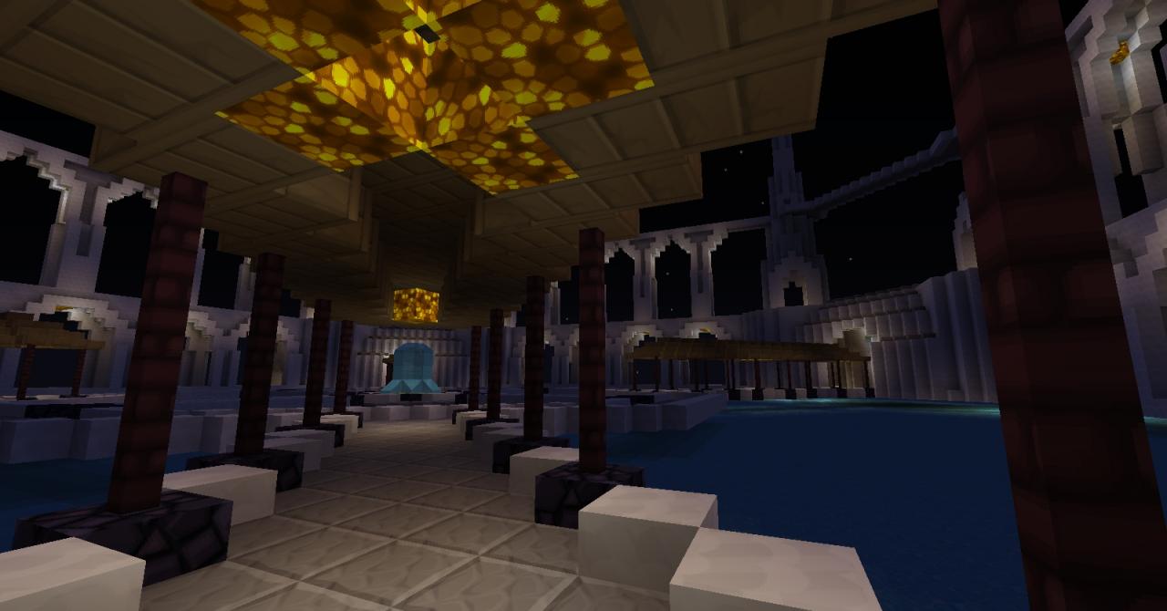 'Temple of light' Minecraft Map