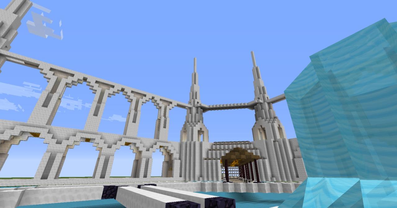 'Temple of light' Minecraft Map