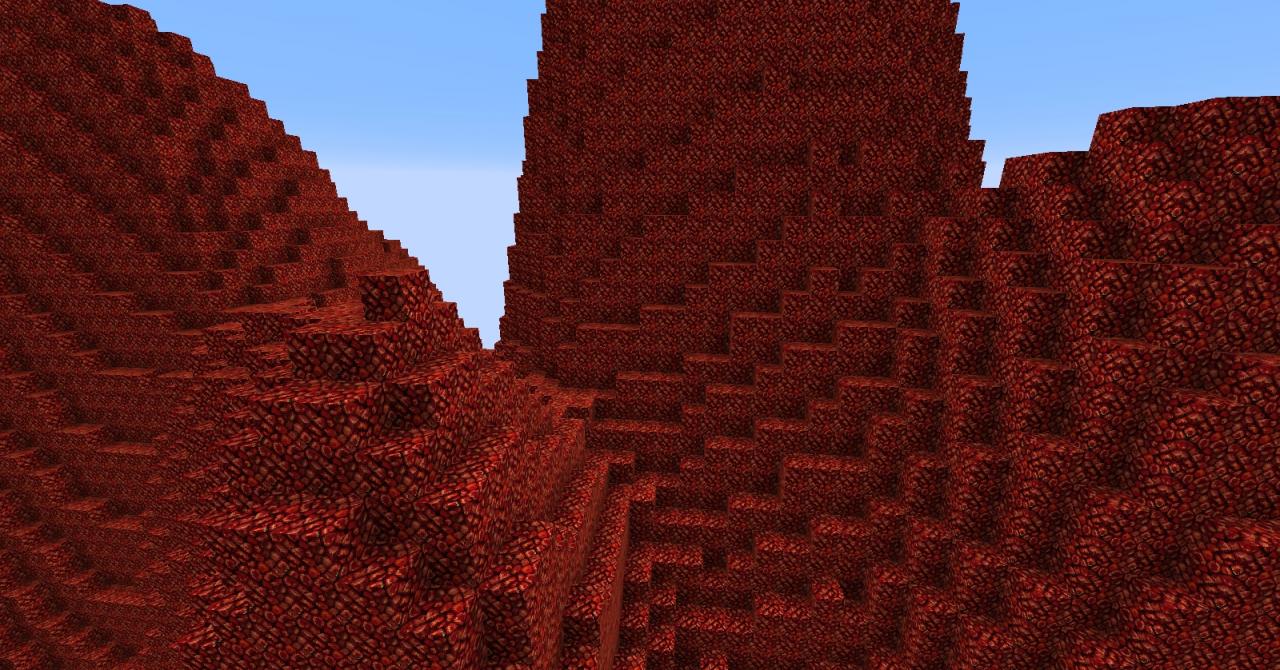 4 Corner Nether Survival Minecraft Map