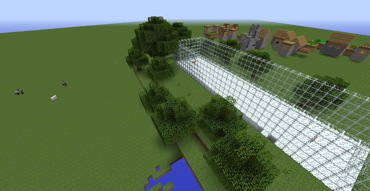 Tree Farm. Spleef Map Minecraft Map