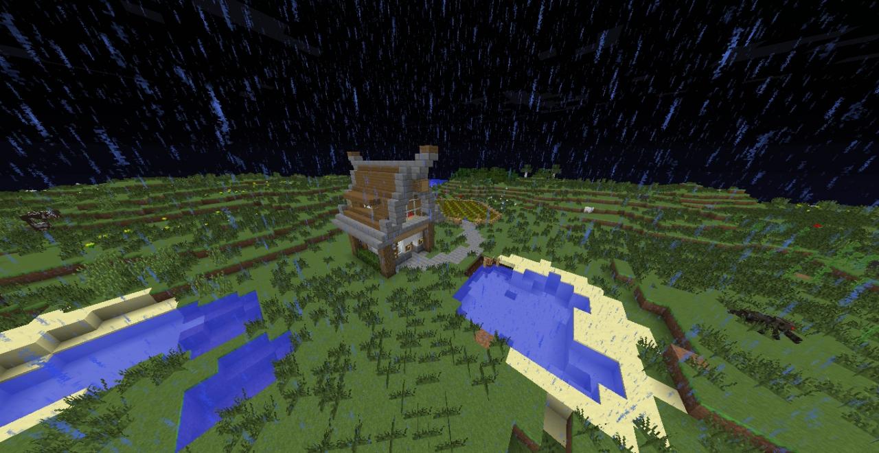 Mini Rustic village. Minecraft Map