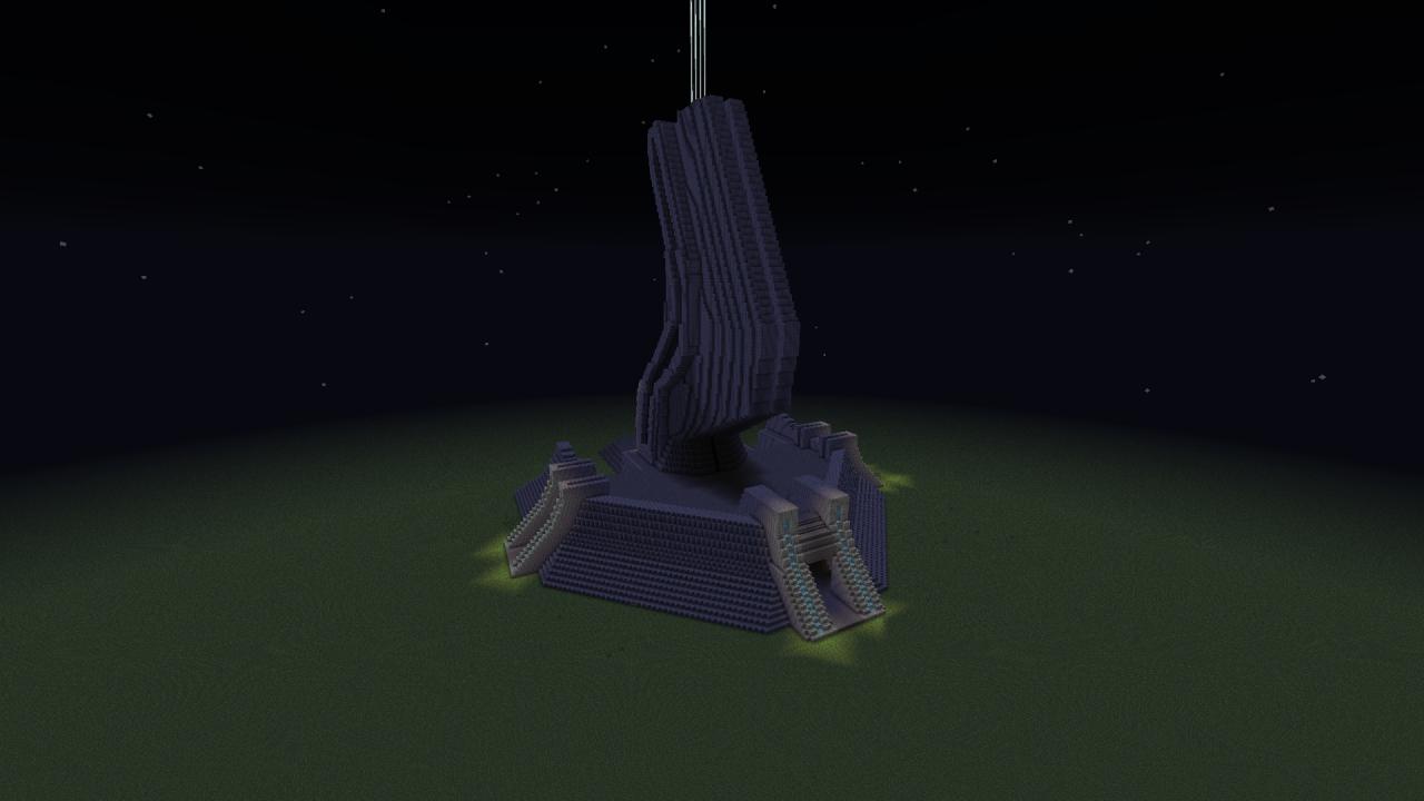 Halo Forerunner Base (Valhalla Structure) Minecraft Map
