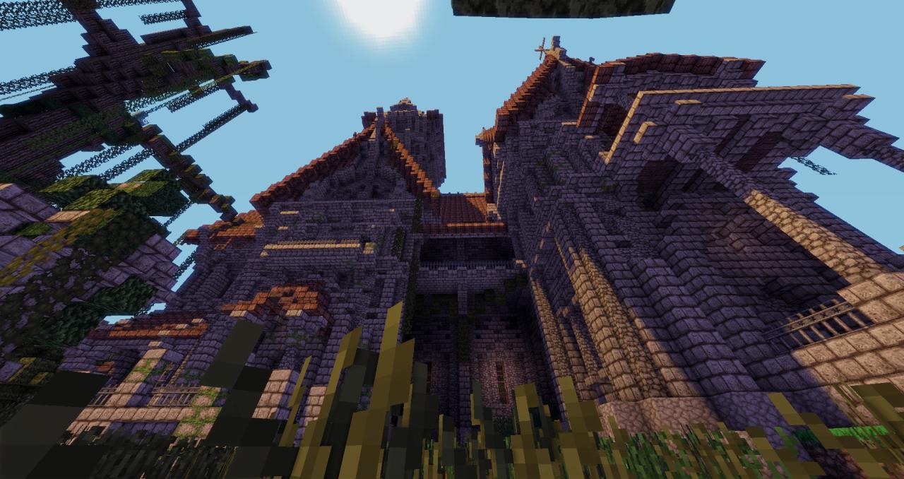 A Gothic house Minecraft Map