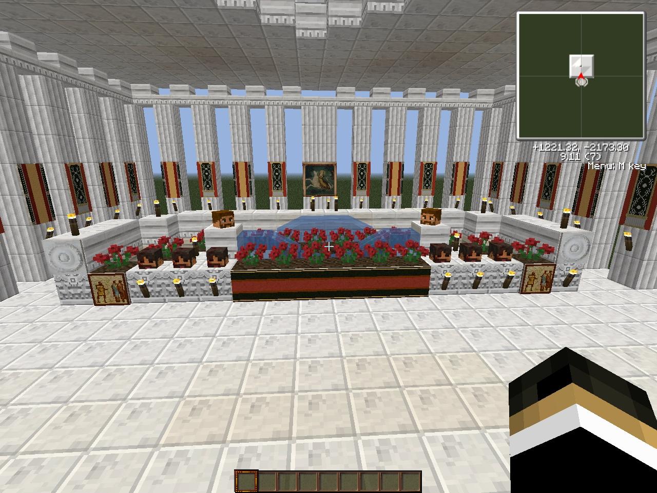 Neptune Temple Minecraft Map