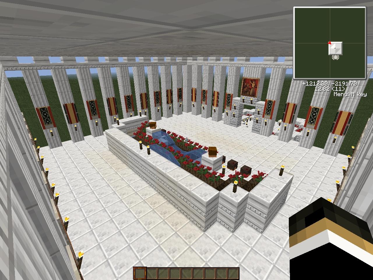 Neptune Temple Minecraft Map