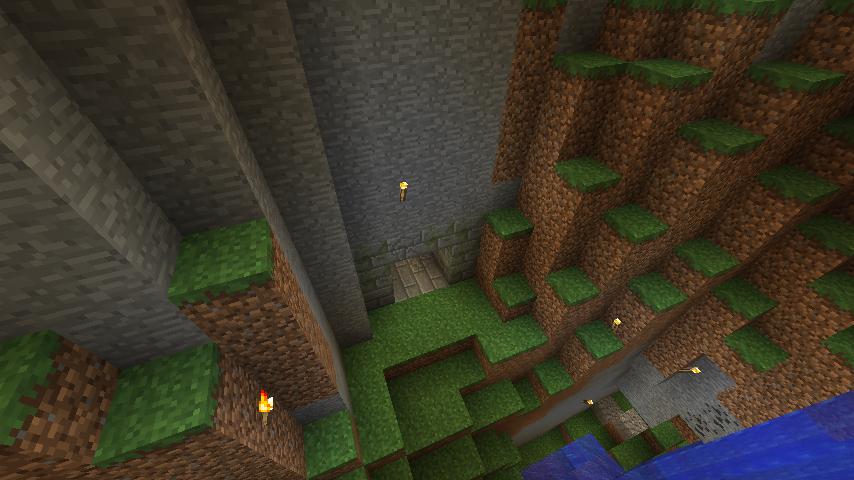 Mountain Mine Minecraft Map