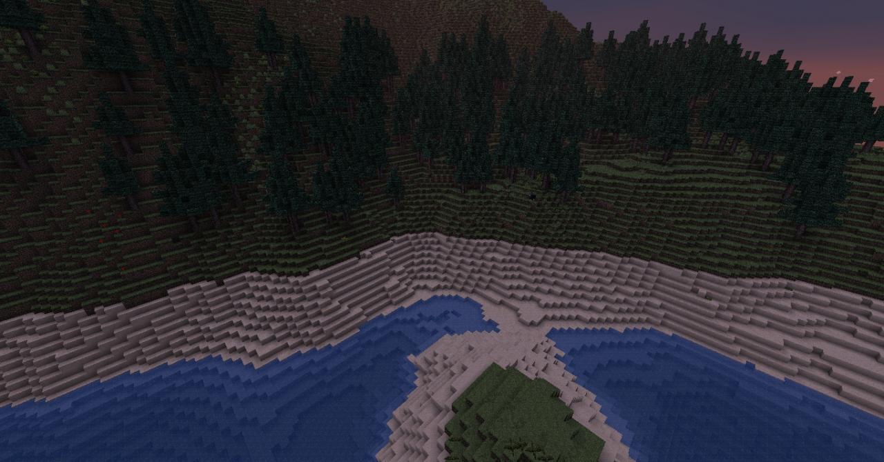 The Two Islands Minecraft Map
