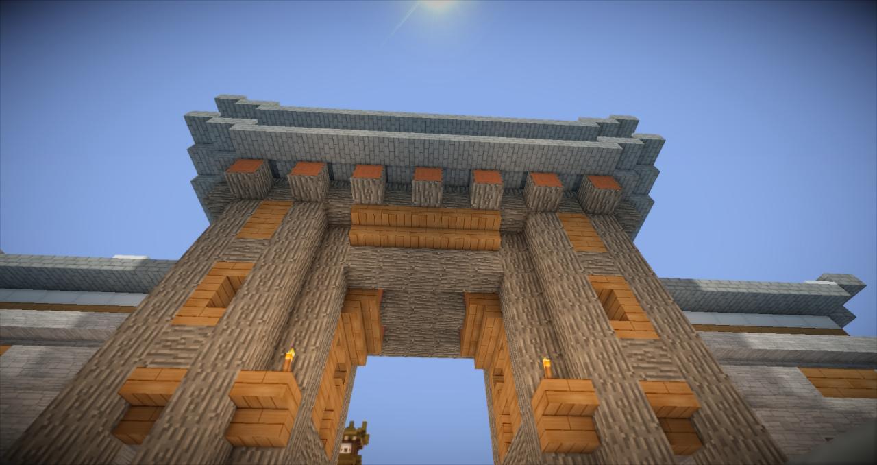 Chinese Gate Minecraft Map