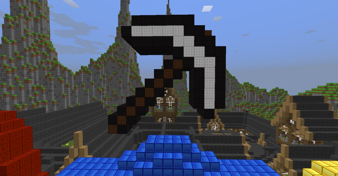 Hypixel Pixel Art ( just a few ) Minecraft Map