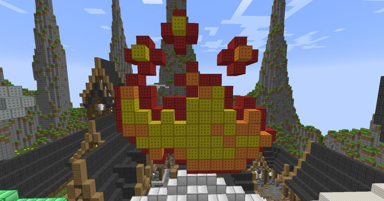 Hypixel Pixel Art ( just a few ) Minecraft Map