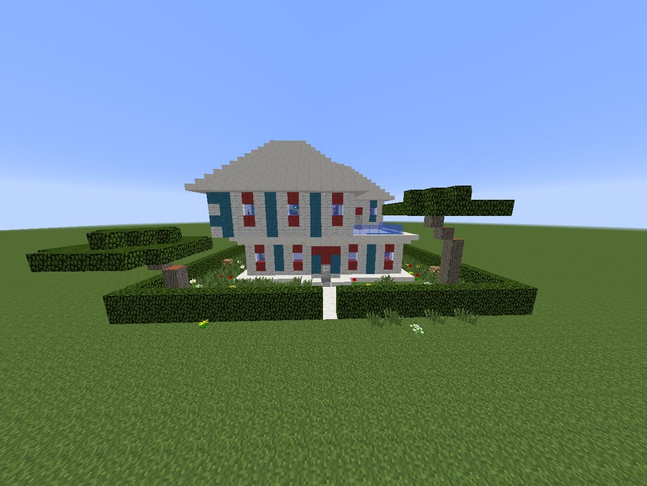 20x20 House Minecraft Map
