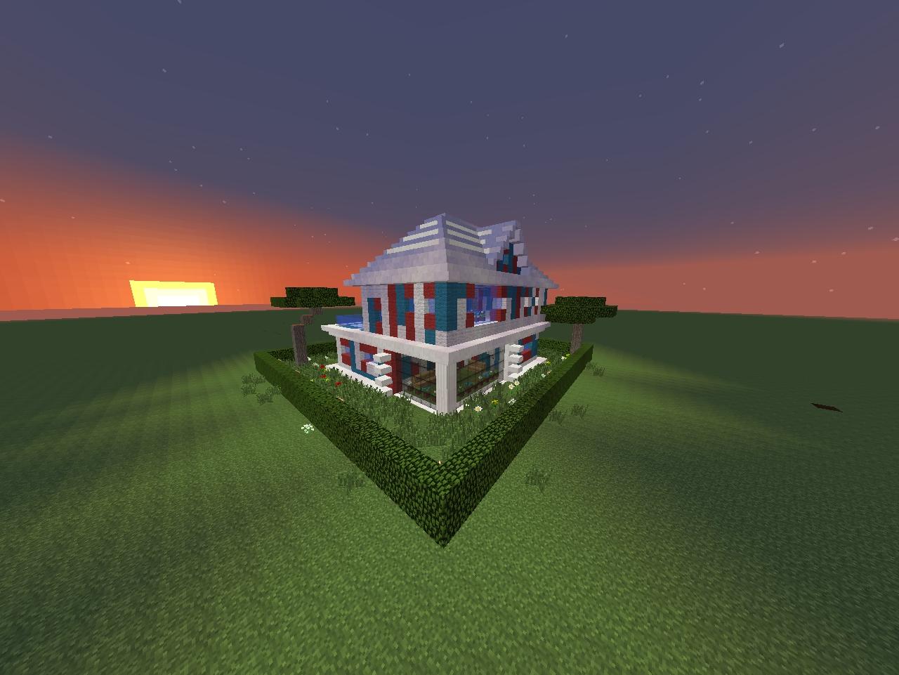 20x20 House Minecraft Map
