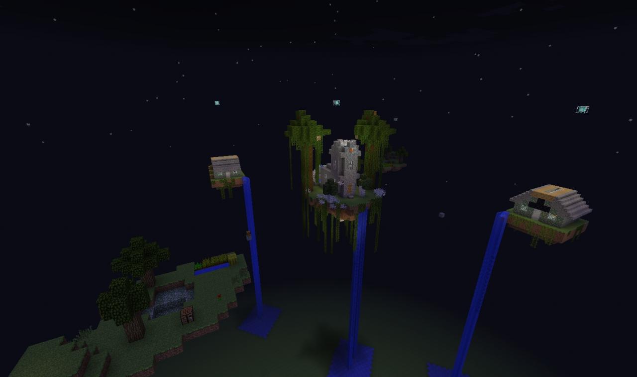 5 Player SkyWars Schematic Minecraft Map