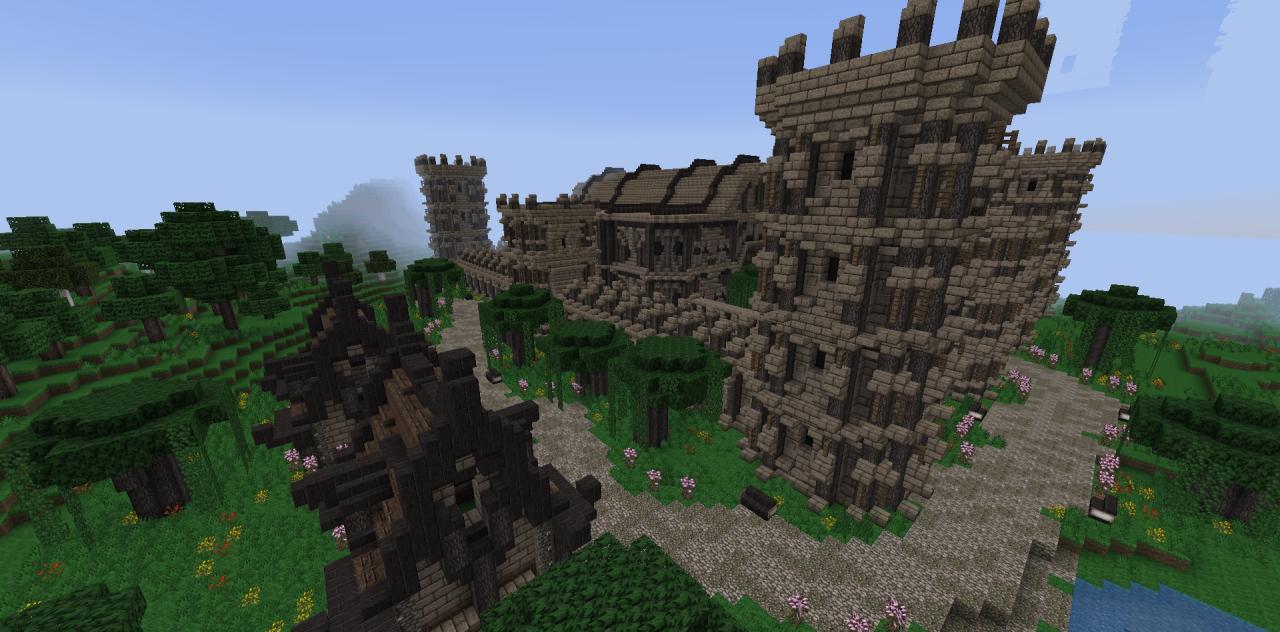 StarCraft Survival Spawn | Building Job Minecraft Map