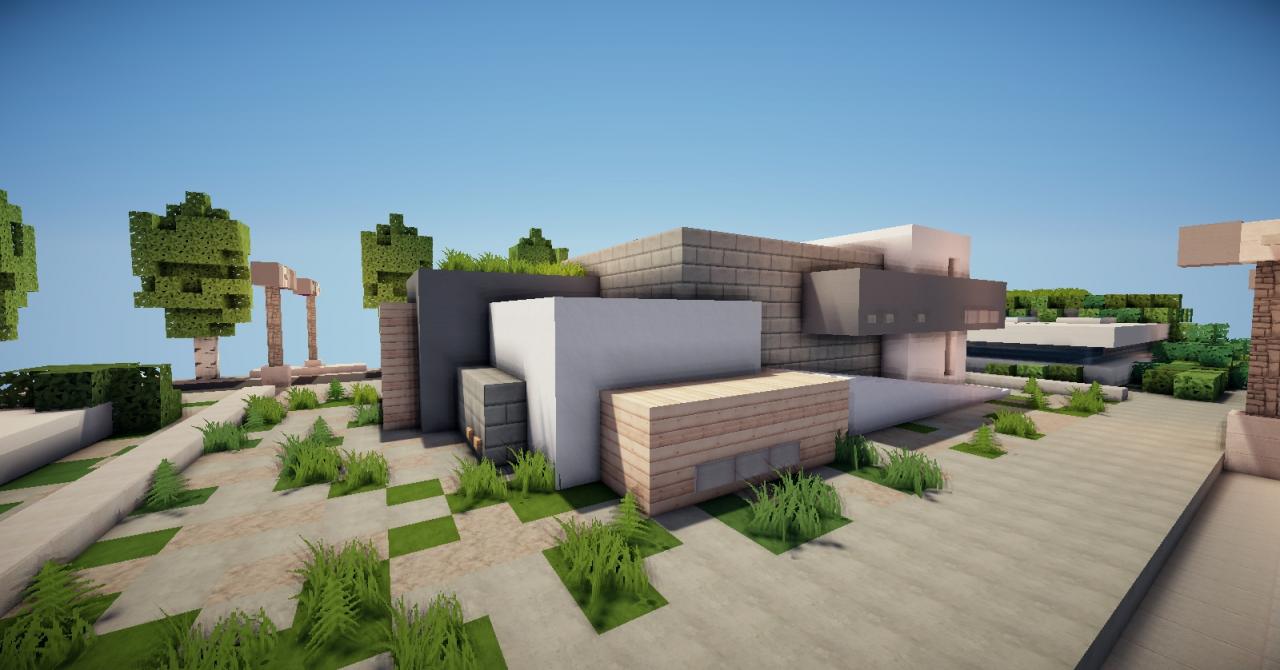Bali I Modern House Minecraft Map