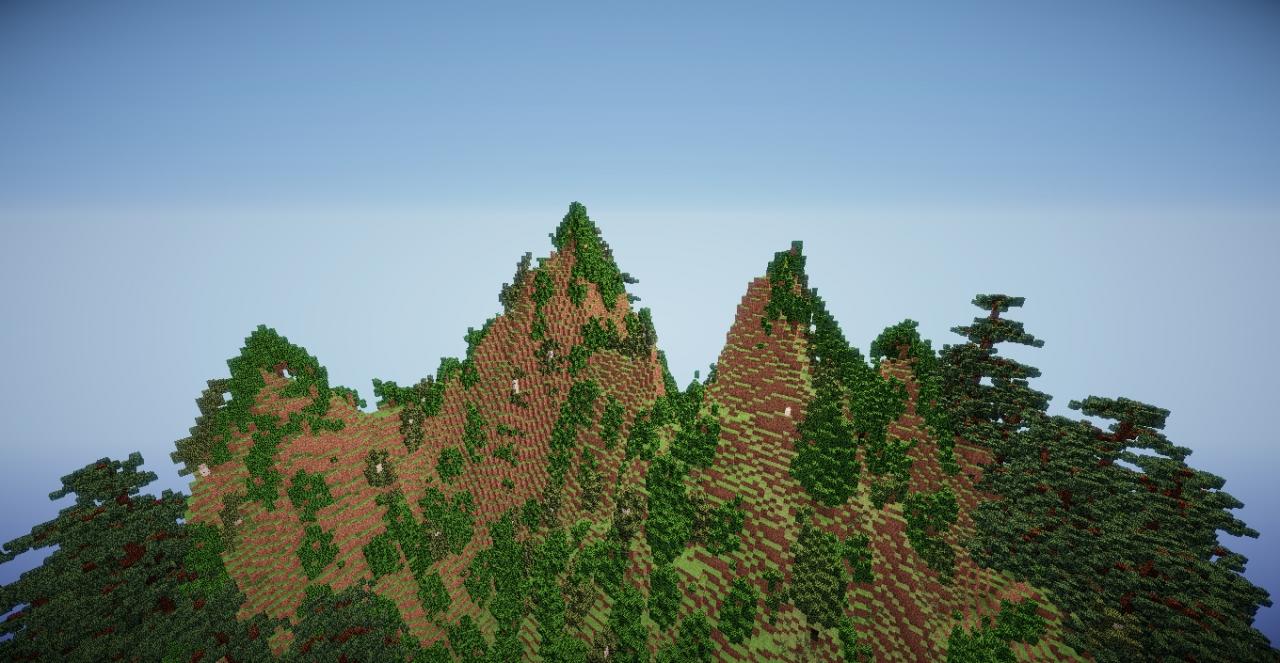 Custom-Terrain #3 Minecraft Map