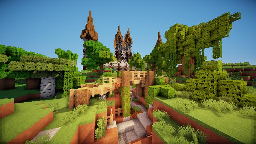 Nargoth - Survival server spawn Minecraft Map