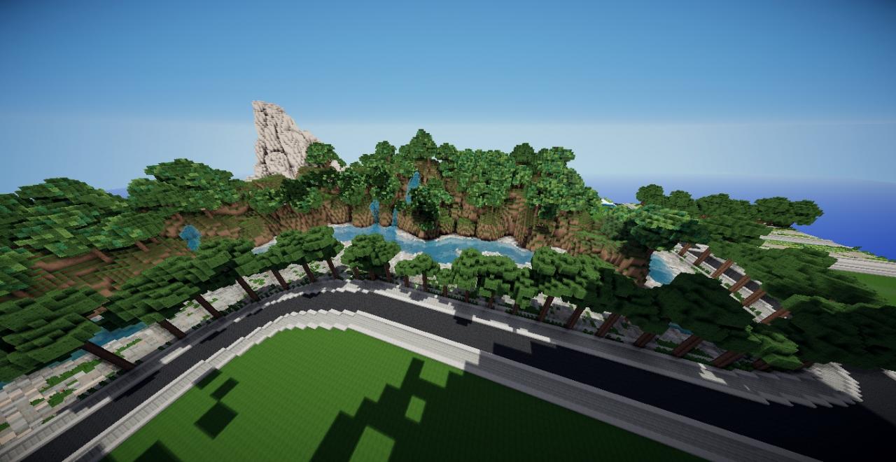 beautiful landscape Minecraft Map