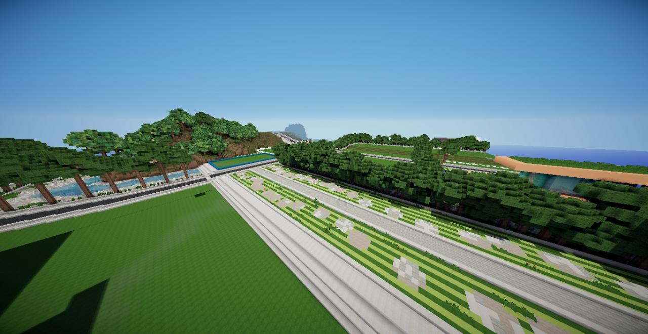 beautiful landscape Minecraft Map