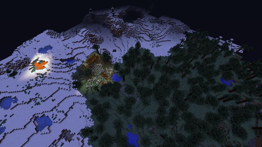 The run down temple Minecraft Map