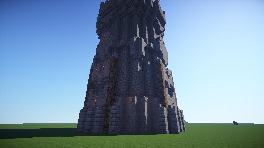 Detailed Medieval Tower Minecraft Map