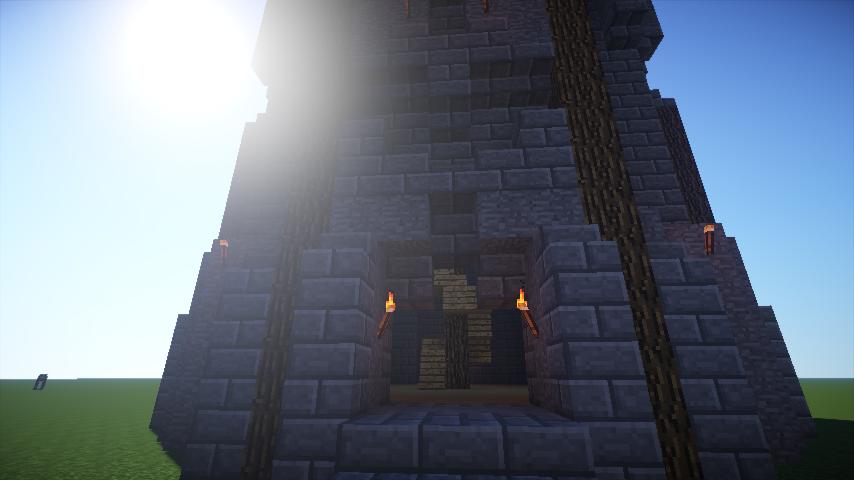 Detailed Medieval Tower Minecraft Map