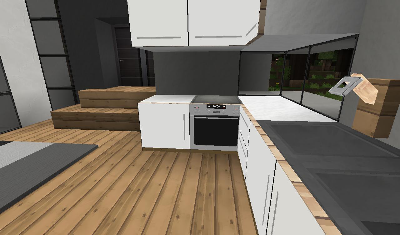 Modern Kitchen (USING ITEM FRAMES!) Minecraft Map