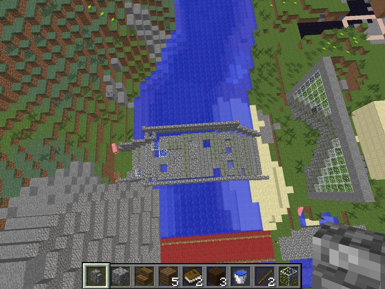 Broken Bridge Minecraft Project