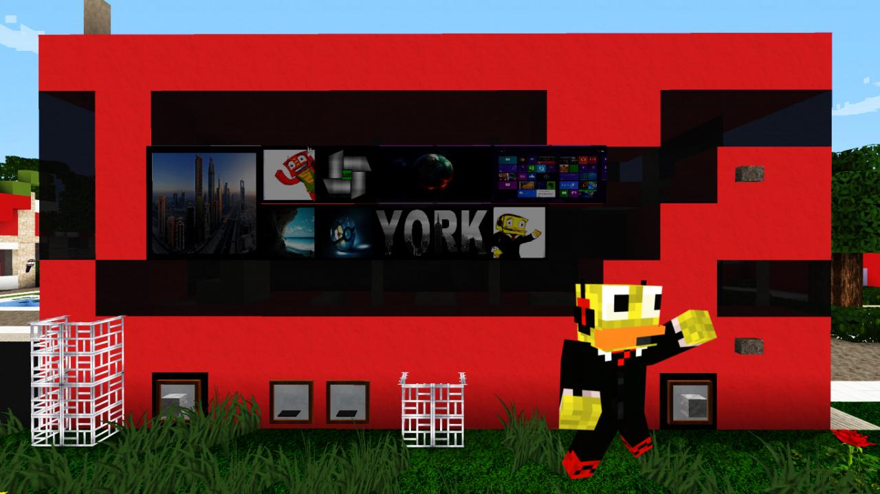 London Bus Minecraft Map