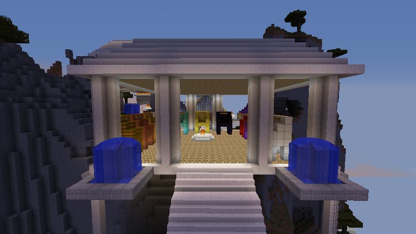 Mount Olympus Minecraft Map