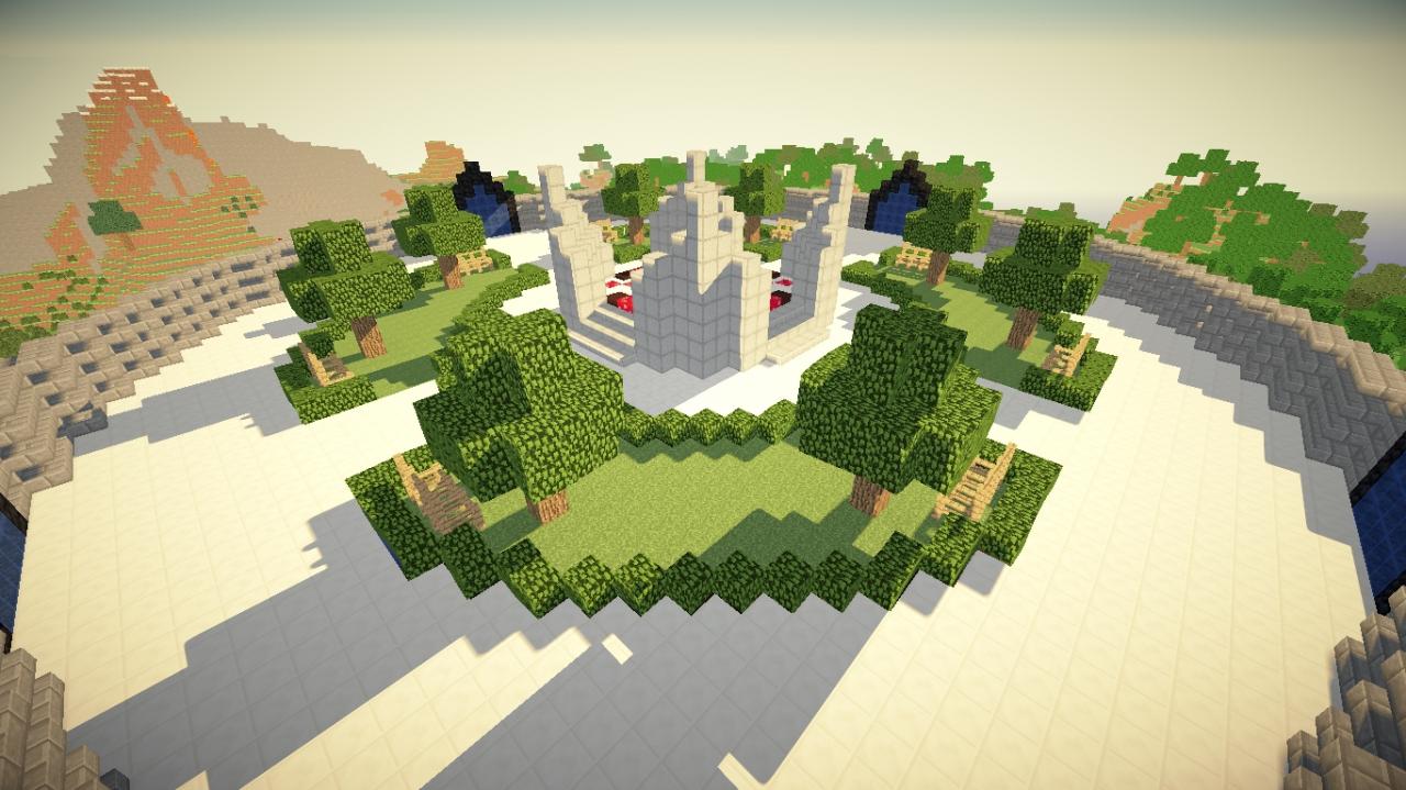 Spawn Server PVP Minecraft Map