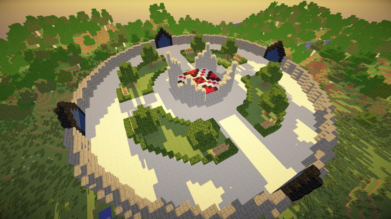 Spawn Server PVP Minecraft Map