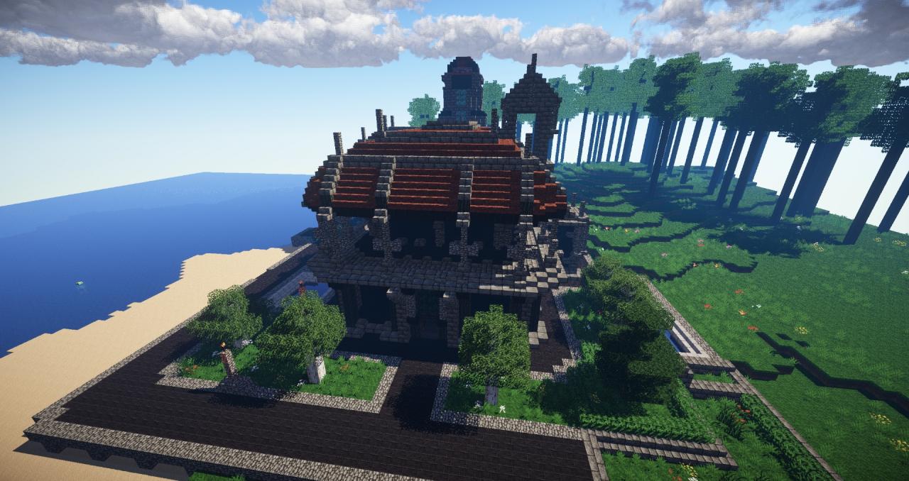 Minecraft Timelapse - Highfield House Minecraft Map