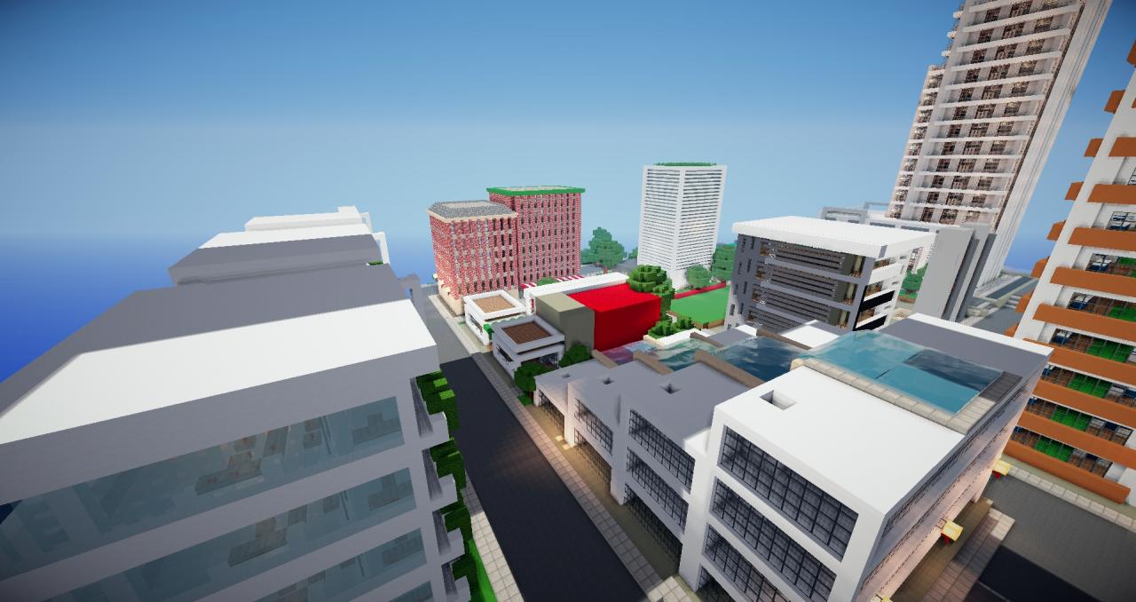 UTOPIA CITY v2 Minecraft Map