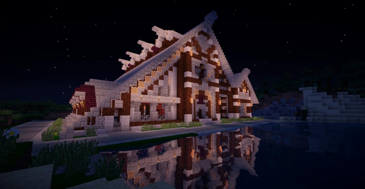 Old style house Minecraft Map