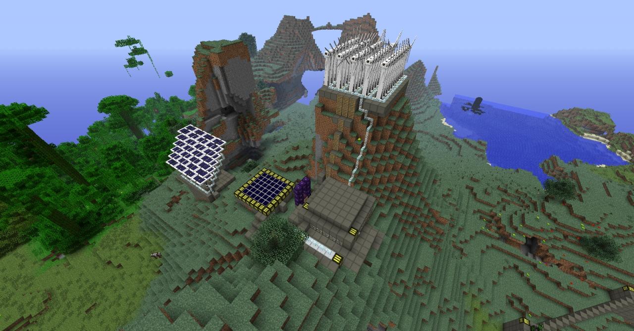 The Octagon REQUIRES MODS Minecraft Map