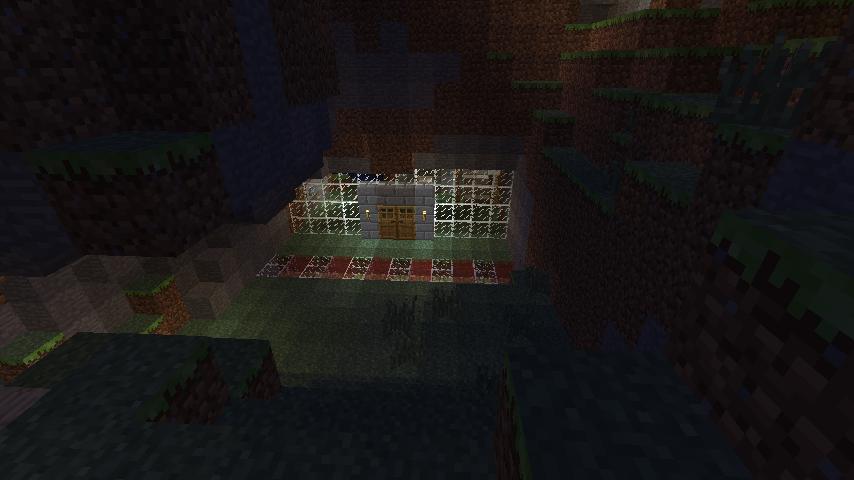 Underground/Mountain Base Minecraft Map